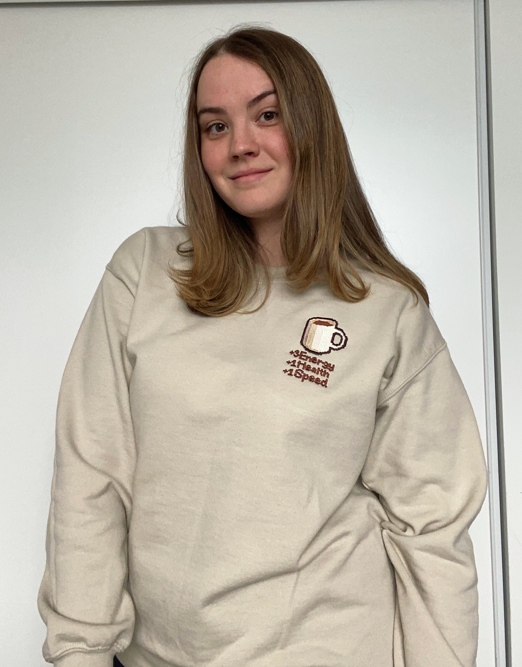 Coffee Stats Crewneck Sweaters – Chaotic Crafts Co.